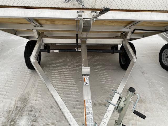 2023 SnoPro 12′ Xtreme Aluminum Snowmobile Tilt Trailer w/Salt Shield ...