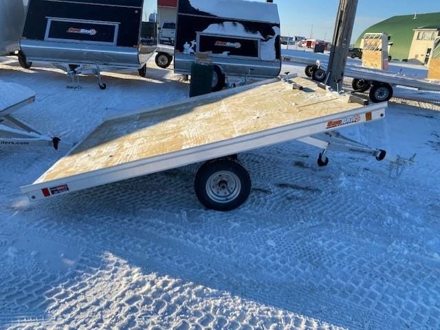 2023 Snopro 10′ Xtreme 2 Place Aluminum Tilt Snowmobile Trailer ...