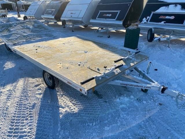 2023 Snopro 10′ Xtreme 2 Place Aluminum Tilt Snowmobile Trailer ...