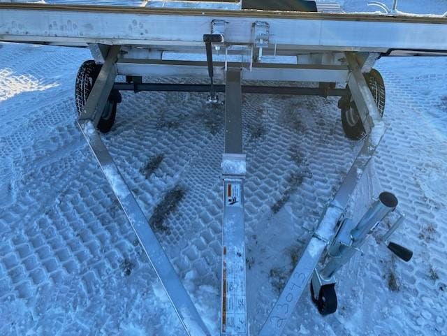 2023 Snopro 10′ Xtreme 2 Place Aluminum Tilt Snowmobile Trailer w/Salt ...