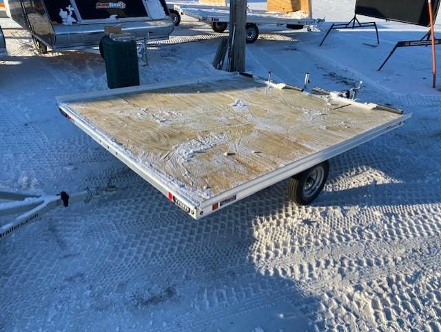 2023 Snopro 10′ Xtreme 2 Place Aluminum Tilt Snowmobile Trailer ...