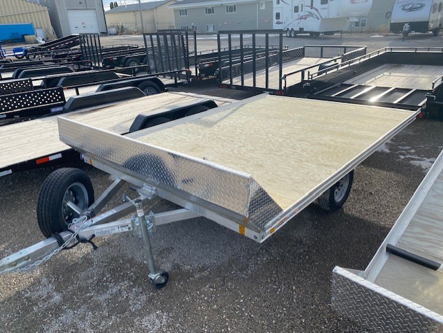 2023 SnoPro 12′ Xtreme Aluminum Snowmobile Tilt Trailer w/Salt Shield ...