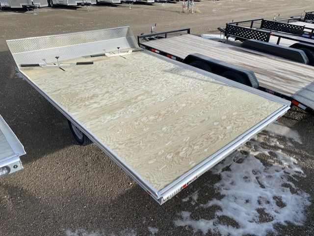 2023 SnoPro 12′ Xtreme Aluminum Snowmobile Tilt Trailer w/Salt Shield ...