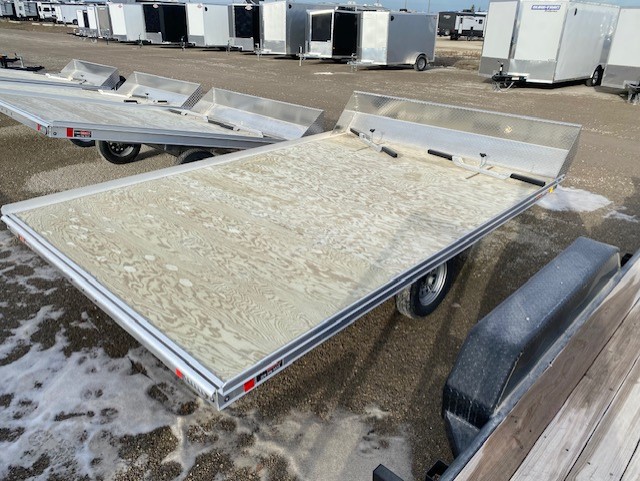 2023 SnoPro 12′ Xtreme Aluminum Snowmobile Tilt Trailer w/Salt Shield ...