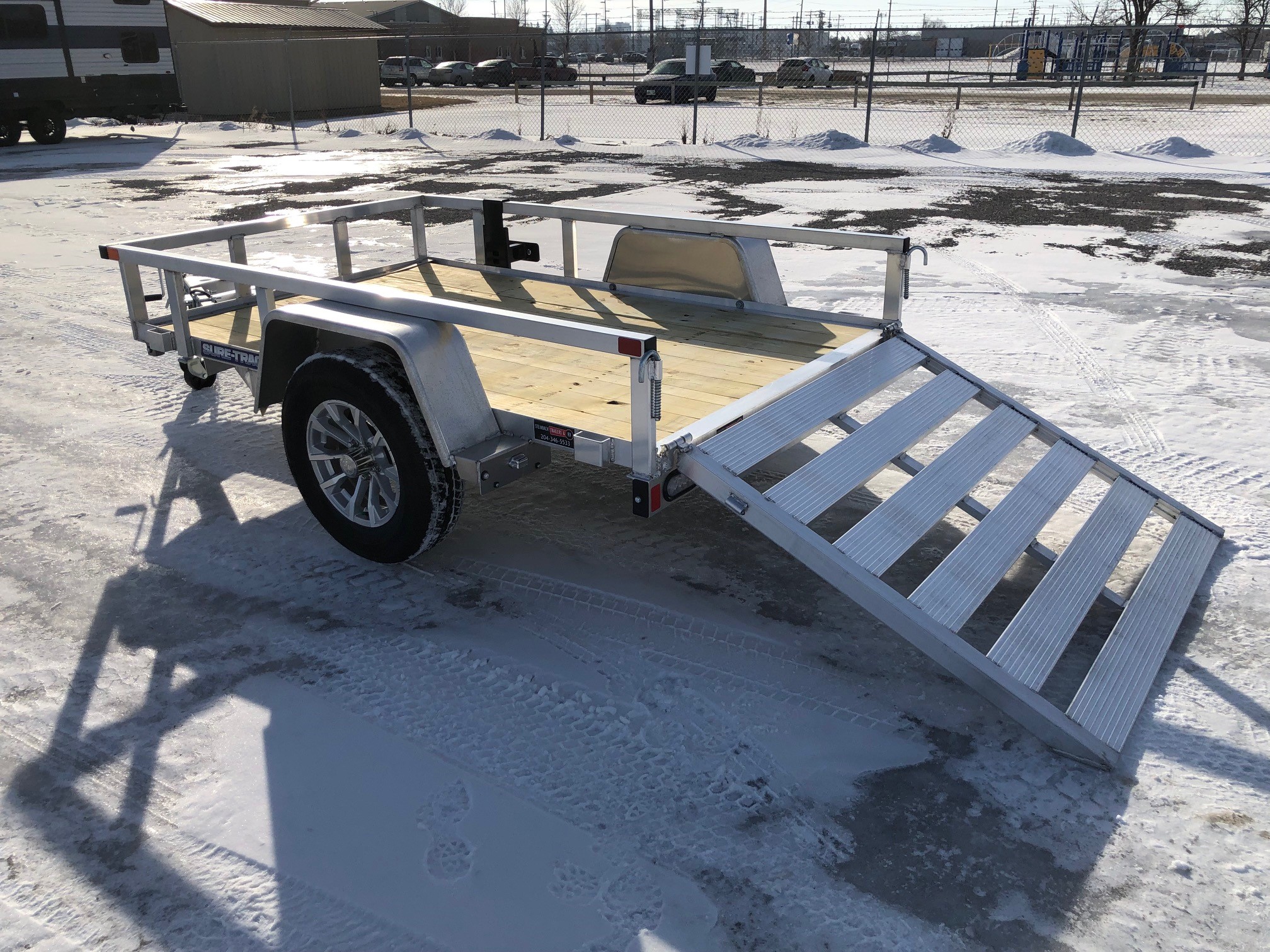 2024 Sure-Trac 5 X 8 Aluminum Tube Top Utility Trailer 3K – Steinbach ...