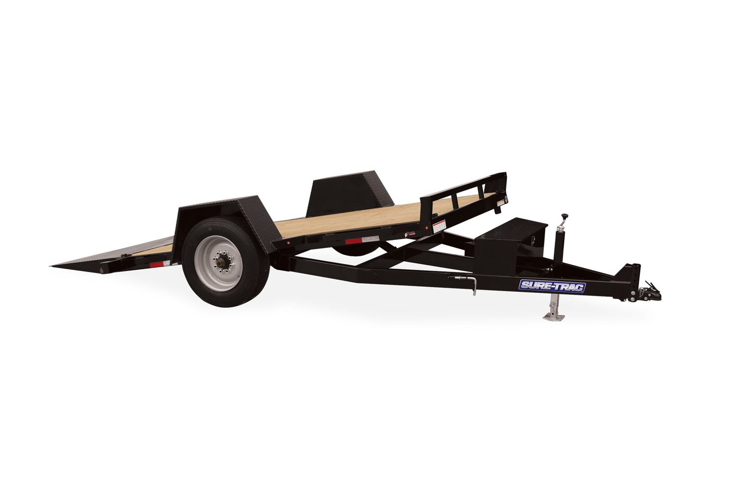 2024 Sure-Trac 62″ X 10′ Single Axle Tilt Bed Equipment Trailer 6K ...