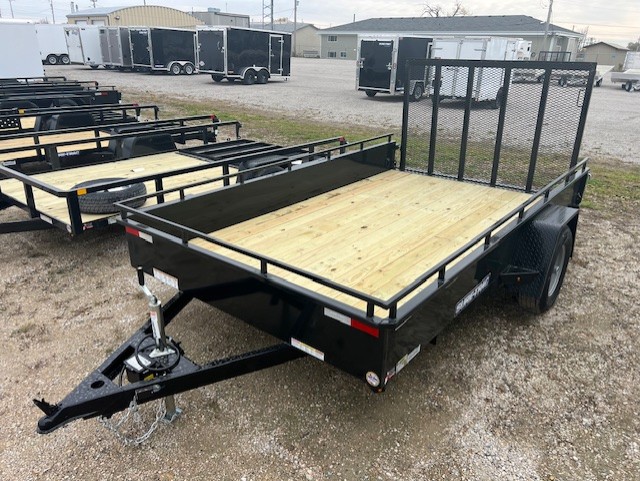 2025 Sure-Trac 7 X 12 Steel High Side Utility Trailer 5K Elec. Brakes ...