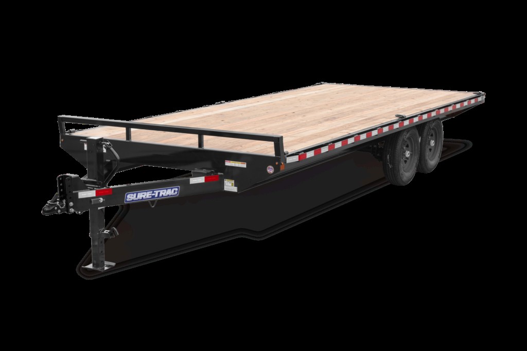 2026 Sure-Trac 8.5 X 20 SD Flat Deck Deckover Trailer 14K – Steinbach Trailers & RV