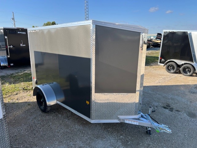 2026 Alcom Stealth 5 X 10 Aluminum Enclosed Cargo Trailer 3K +9″H Ramp ...