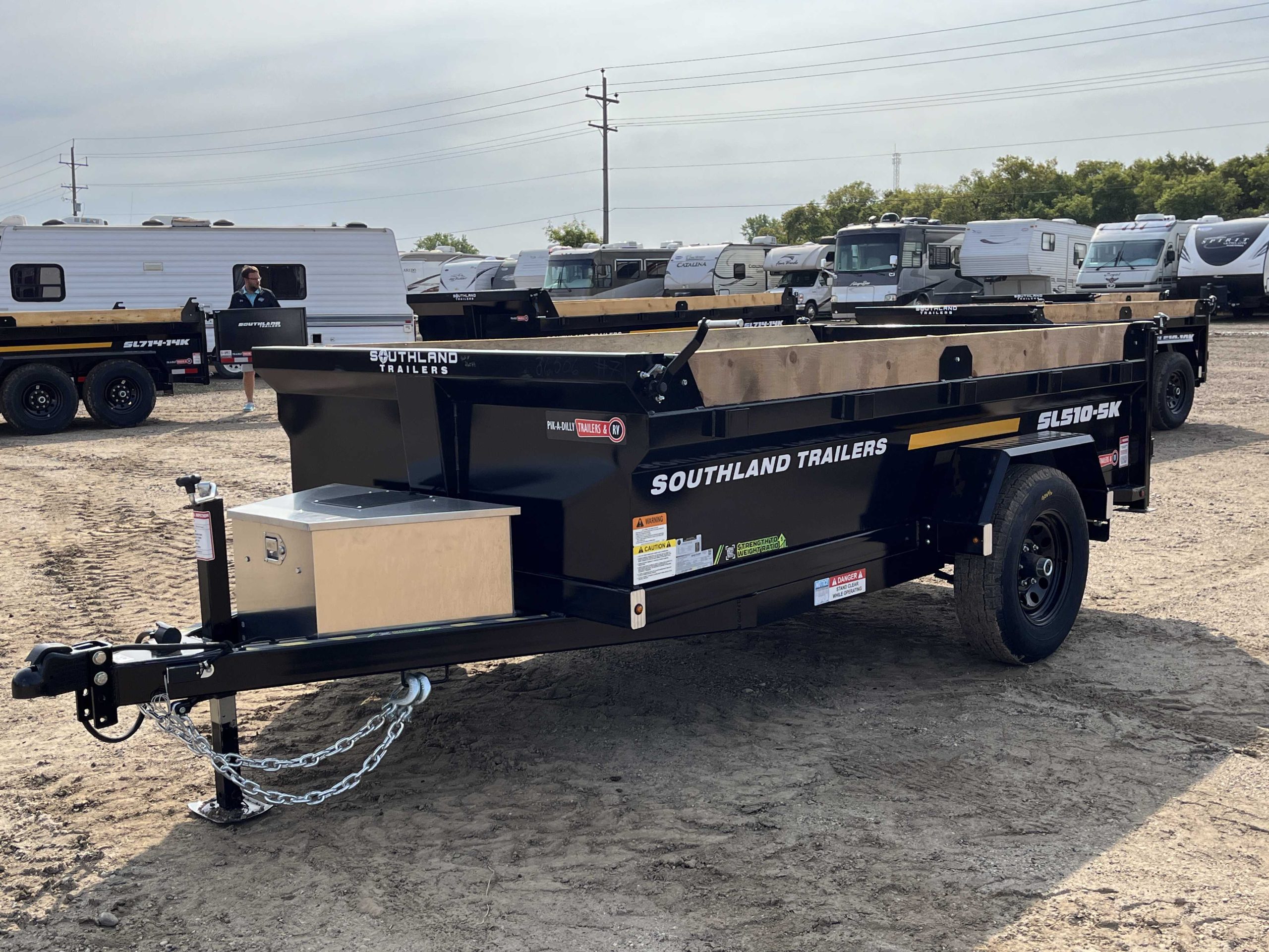 2026 Southland 5 x 10 Hydraulic Dump Trailer Single 5K Axle – Steinbach ...