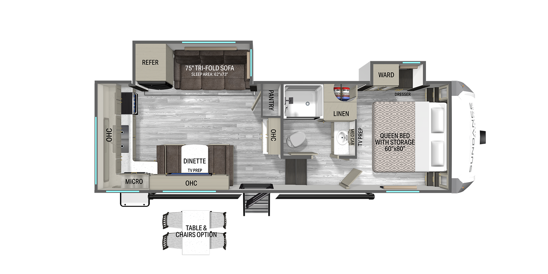 2026 Heartland Sundance XLT 24ML Lightweight Couples 5th Wheel Camper ...